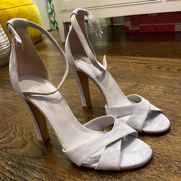 Scanlan Theodore | Shoes | Scanlan Theodore Light Blue Heels | Poshmark